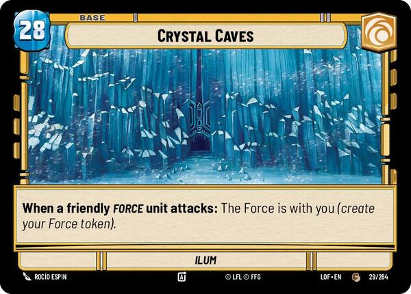 Crystal Caves // Shield - Legends of the Force - Star Wars: Unlimited ...