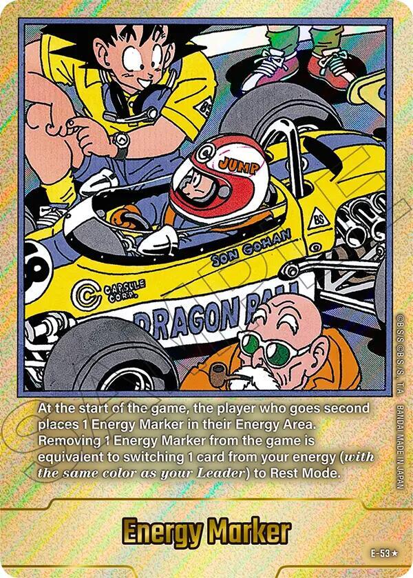 Energy Marker (E-53) (Gold) - Fusion World Energy Markers - Dragon Ball ...