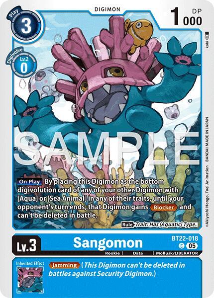 Sangomon - Cyber Eden - Digimon Card Game - TCGplayer.com