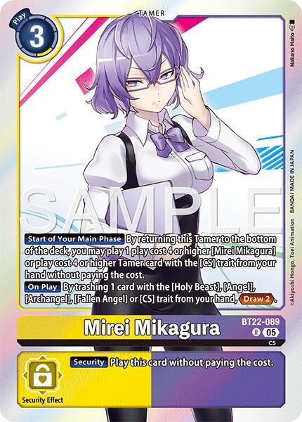 Mirei Mikagura - Cyber Eden - Digimon Card Game - TCGplayer.com