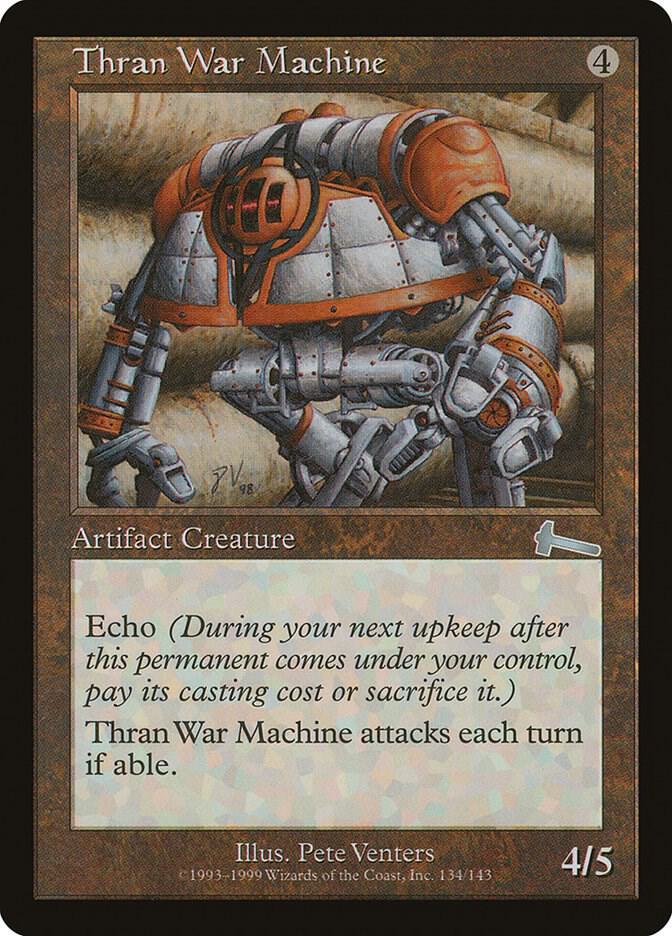 Thran War Machine - Urza's Legacy - Magic: The Gathering - TCGplayer.com