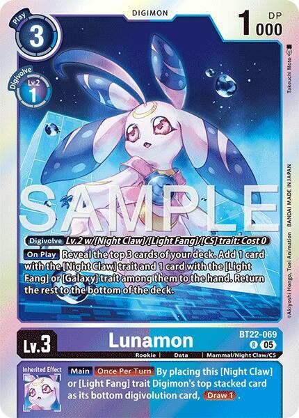Lunamon - Cyber Eden - Digimon Card Game - TCGplayer.com