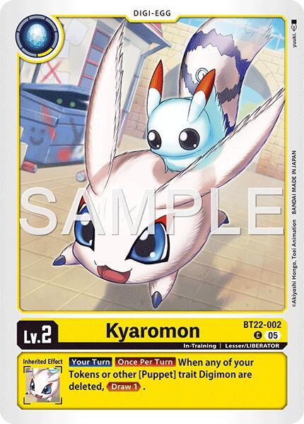 Kyaromon - Cyber Eden - Digimon Card Game - TCGplayer.com