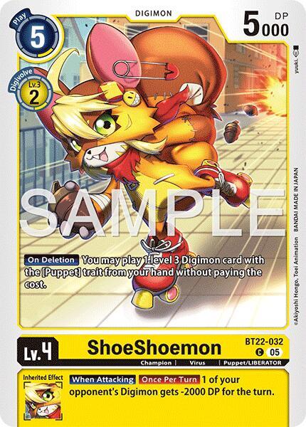 ShoeShoemon - Cyber Eden - Digimon Card Game - TCGplayer.com