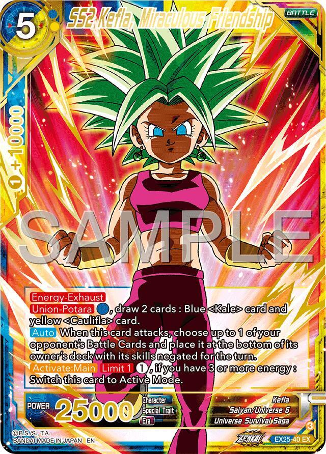 SS2 Kefla, Miraculous Friendship - Expansion Deck Box Set 25: Premium ...