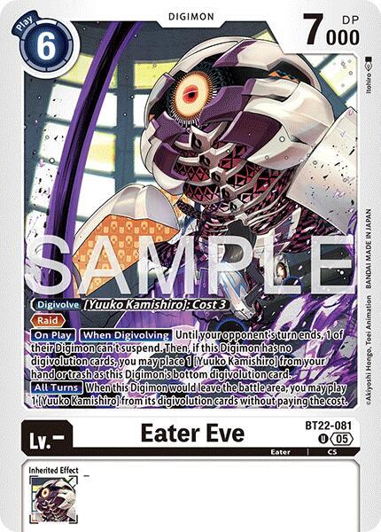 Eater Eve - Cyber Eden - Digimon Card Game - TCGplayer.com