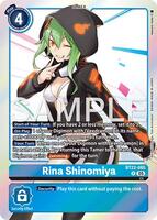 Rina Shinomiya - Cyber Eden - Digimon Card Game - TCGplayer.com
