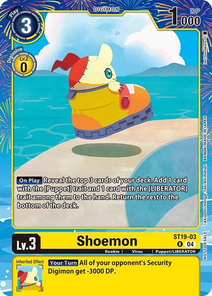 Shoemon (Regulation Battle Vol. 2) - Digimon Promotion Cards - Digimon ...