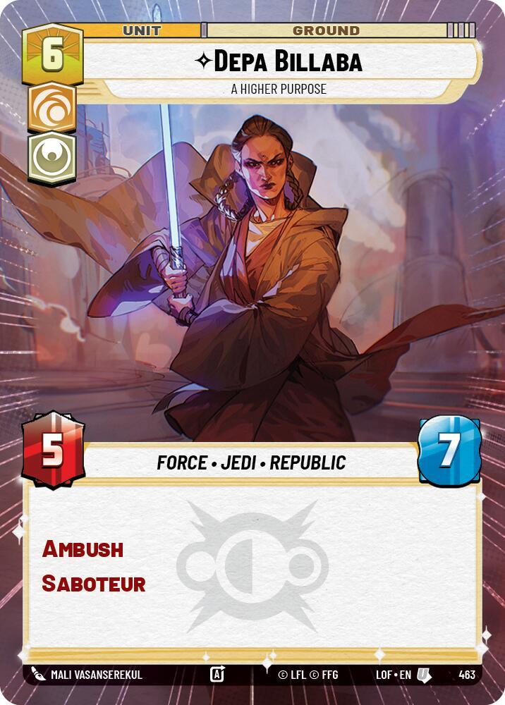 Depa Billaba - A Higher Purpose (Hyperspace) - Legends of the Force ...