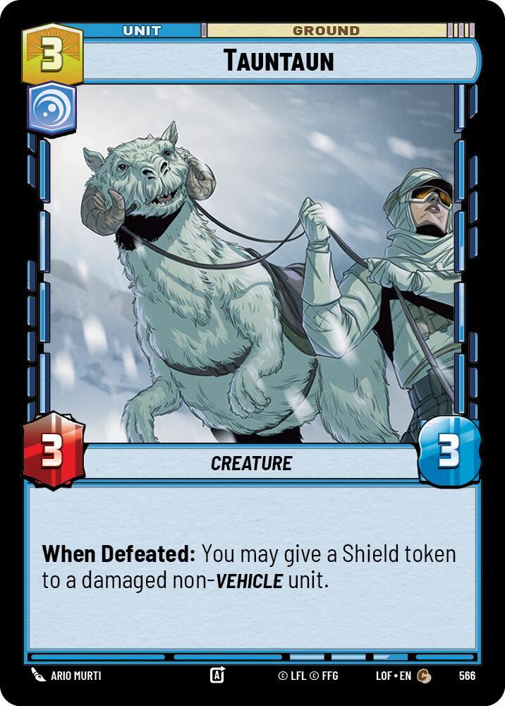 Tauntaun (Foil) - Legends of the Force - Star Wars: Unlimited ...