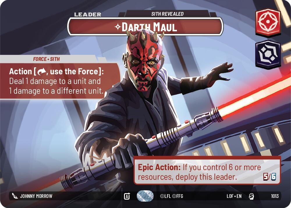 Darth Maul - Sith Revealed (Showcase) - Legends of the Force - Star ...