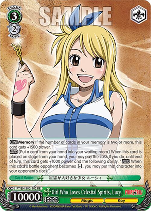 Girl Who Loves Celestial Spirits, Lucy - Fairy Tail Chronicle Set ...