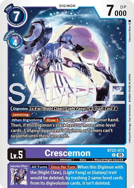 Crescemon - Cyber Eden - Digimon Card Game - TCGplayer.com