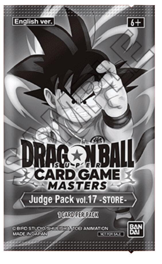 Judge Pack Vol.17 -Store- - Judge Promotion Cards - Dragon Ball Super ...