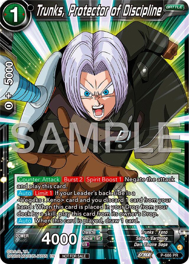 Trunks, Protector of Discipline (Tournament Pack Vol.12) - Tournament ...