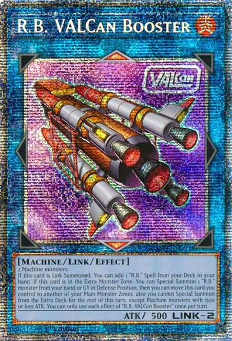 R.B. VALCan Booster (Starlight Rare) - Duelist's Advance - YuGiOh ...