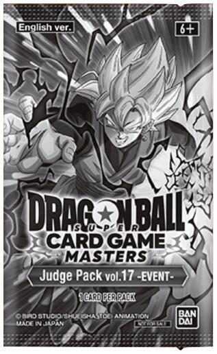 Judge Pack Vol.17 -Event- - Judge Promotion Cards - Dragon Ball Super ...