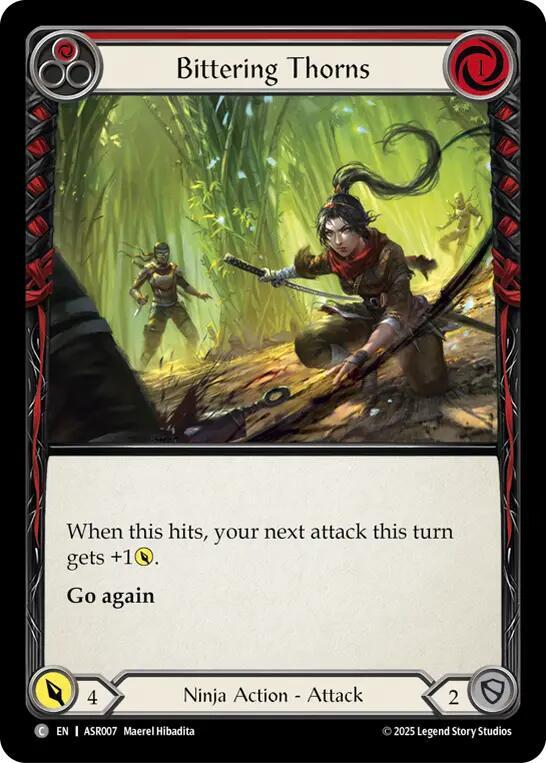 Bittering Thorns (Red) - Armory Deck: Ira - Flesh and Blood TCG ...
