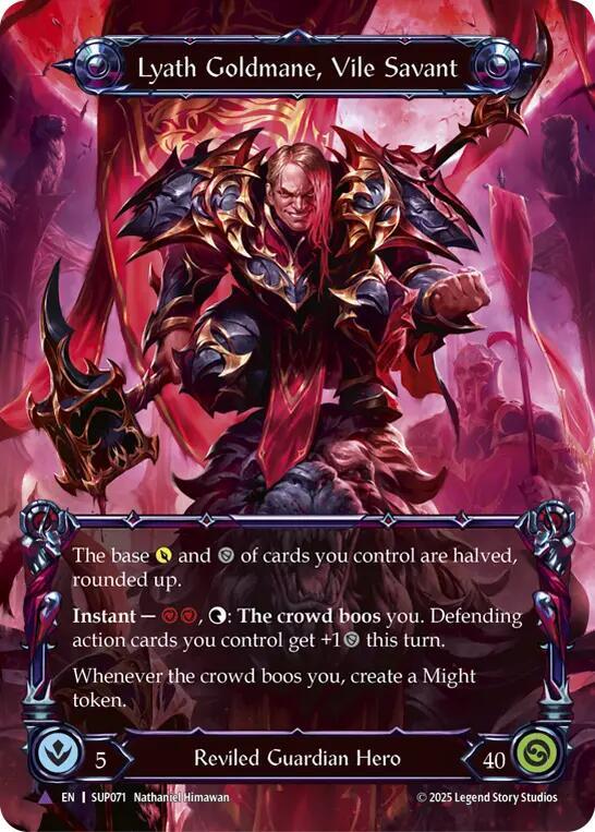 Lyath Goldmane, Vile Savant (Marvel) - Super Slam - Flesh and Blood TCG ...