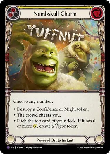 Numbskull Charm - Super Slam - Flesh and Blood TCG - TCGplayer.com