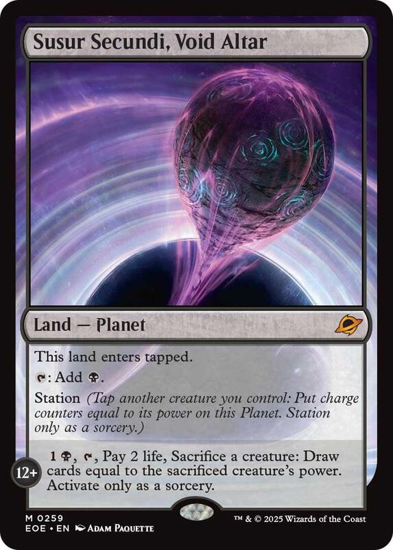 Sothera, the Supervoid - Edge of Eternities - Magic: The Gathering ...