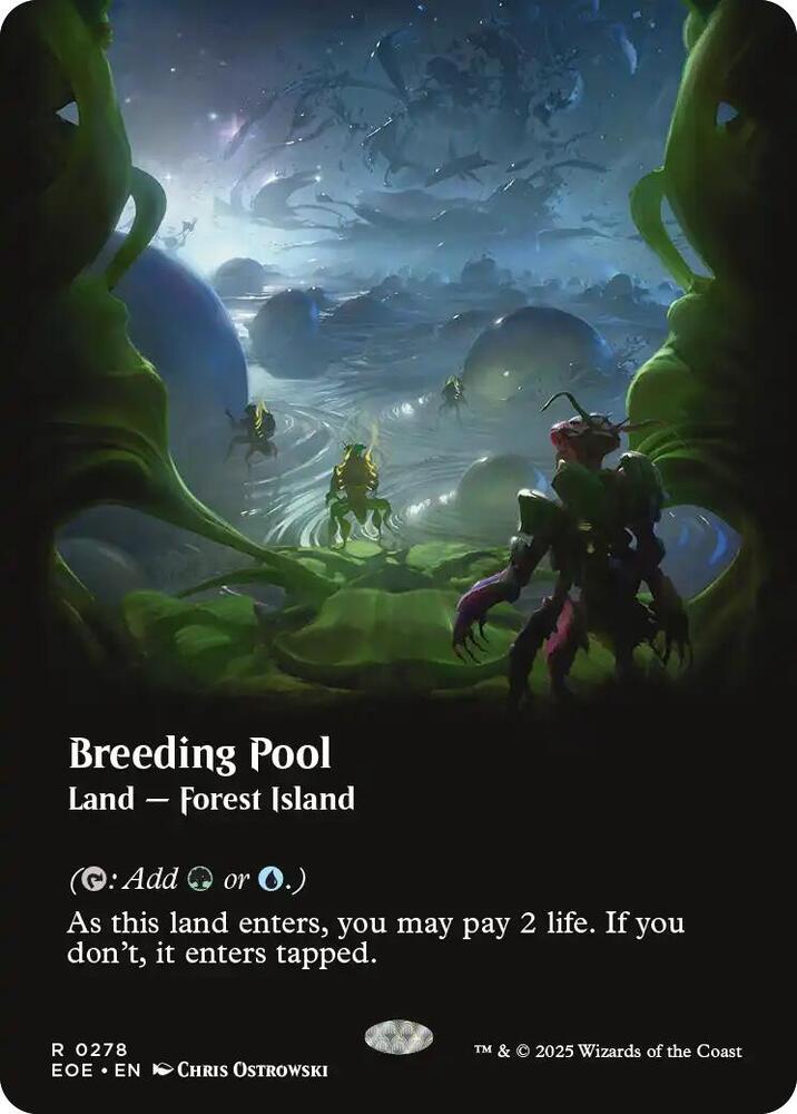Breeding Pool (Borderless) - Edge of Eternities - Magic: The Gathering - TCGplayer.com