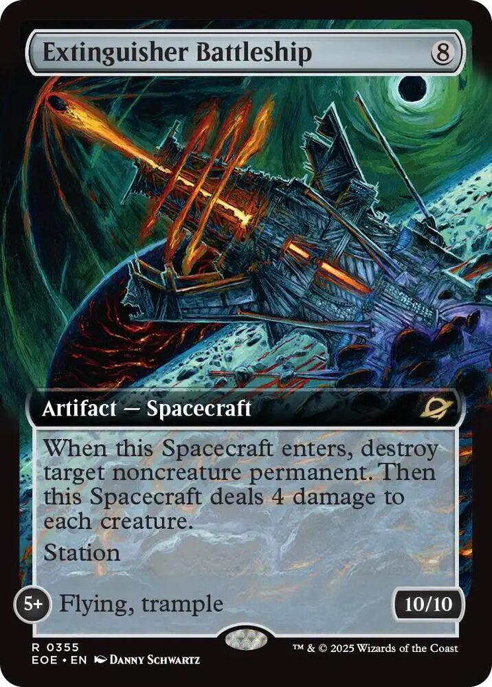Extinguisher Battleship (Extended Art) - Edge of Eternities - Magic ...