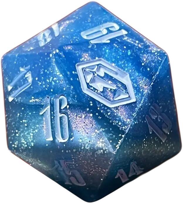 Magic: The Gathering FINAL FANTASY Oversized D20 Crystal Spindown Die ...