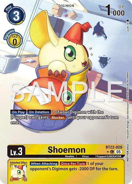Shoemon (Box Topper) - Cyber Eden - Digimon Card Game - TCGplayer.com