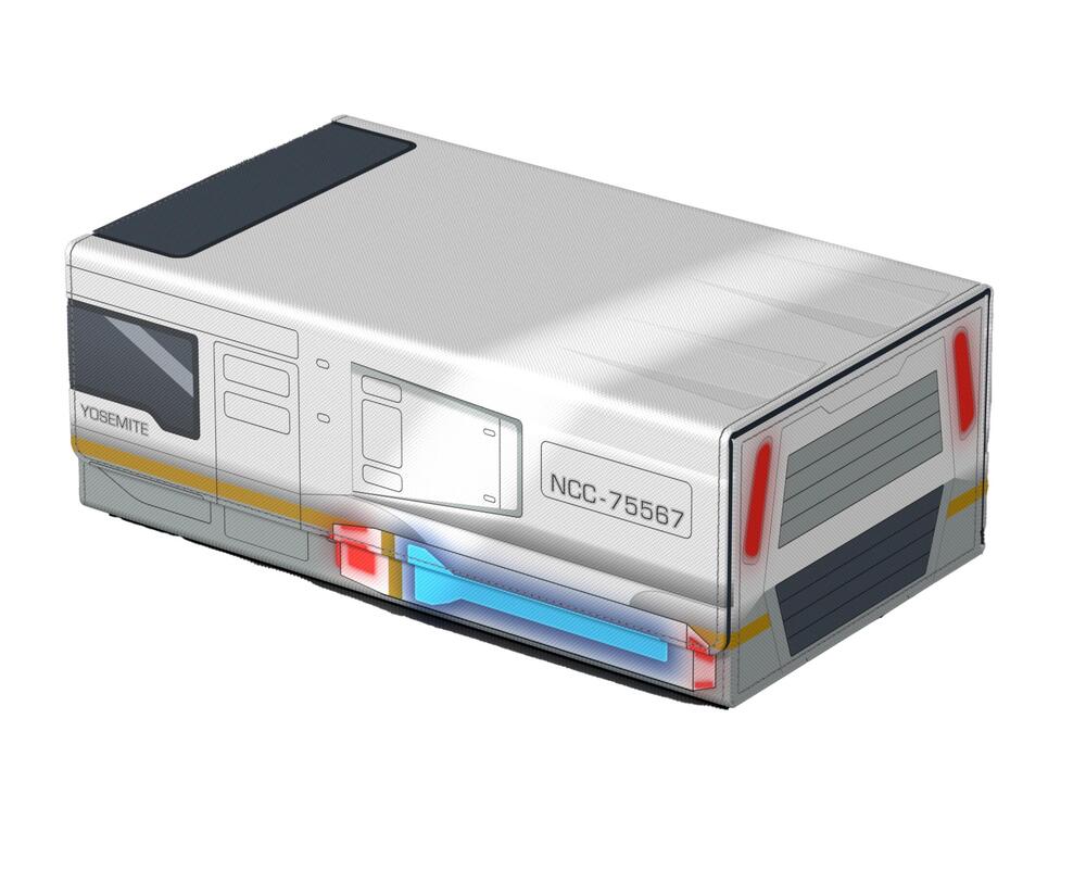 Squaroes Star Trek: Lower Decks (Wave 1) Collectors Case - Shuttlecraft ...