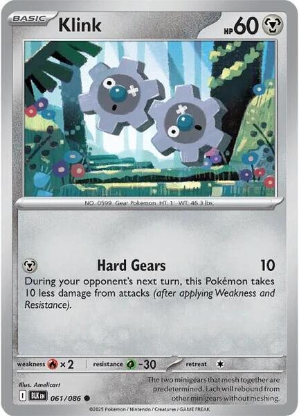 Klink - SV: Black Bolt - Pokemon - TCGplayer.com