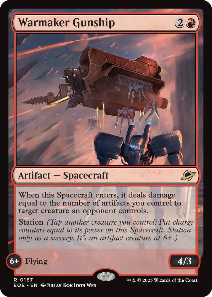 Weapons Manufacturing - Edge of Eternities - Magic: The Gathering ...