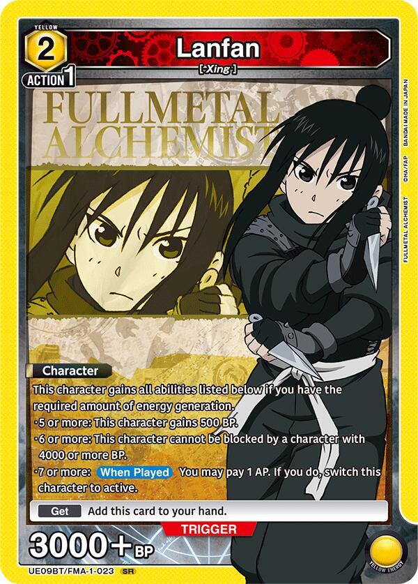 Lanfan (023) - UE09BT: FULLMETAL ALCHEMIST - Union Arena - TCGplayer.com