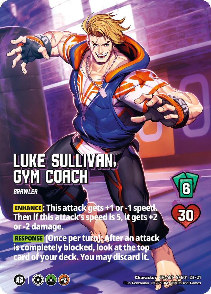 Luke Sullivan, Gym Coach (Alternate Art) - Challenger Series: Street ...