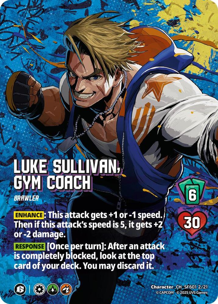 Luke Sullivan, Gym Coach - Challenger Series: Street Fighter 6 ...