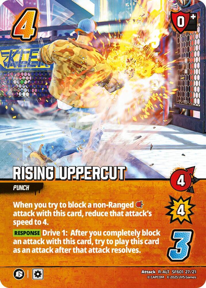 Rising Uppercut (Alternate Art) - Challenger Series: Street Fighter 6 ...