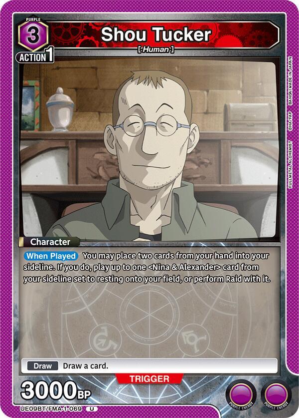 Shou Tucker - UE09BT: FULLMETAL ALCHEMIST - Union Arena - TCGplayer.com