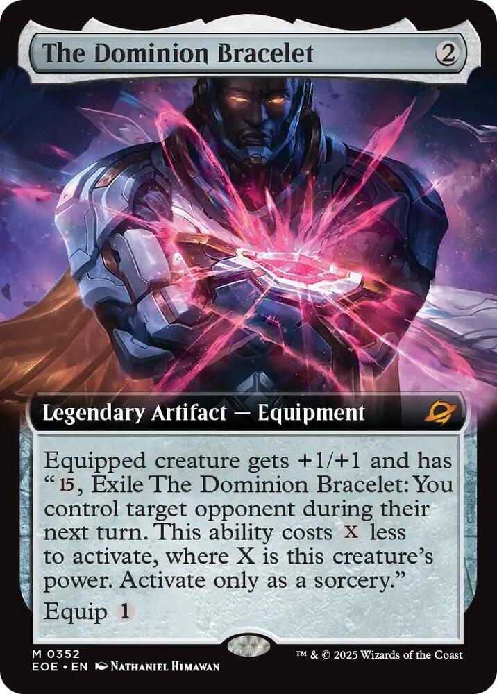 The Dominion Bracelet (Extended Art) - Edge of Eternities - Magic: The Gathering - TCGplayer.com