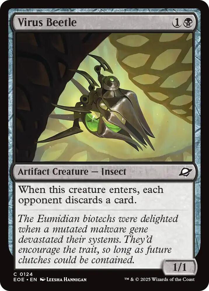 Virus Beetle - Edge of Eternities - Magic: The Gathering - TCGplayer.com