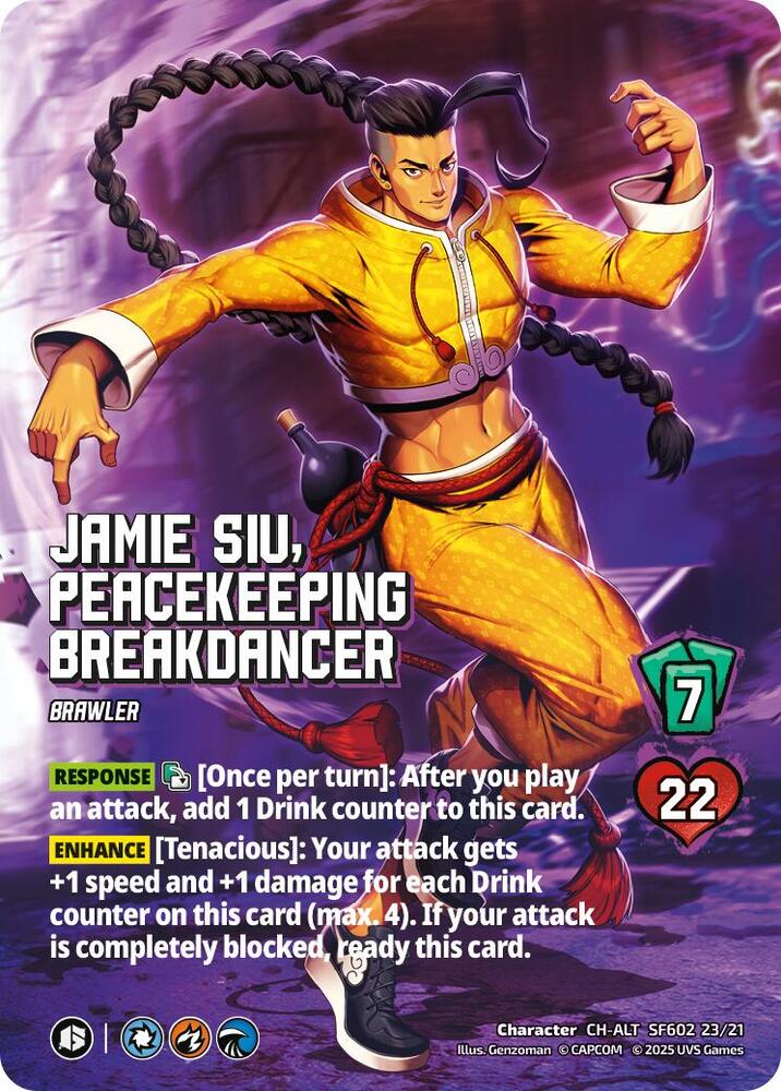 Jamie Siu, Peacekeeping Breakdancer (Alternate Art) - Challenger Series ...