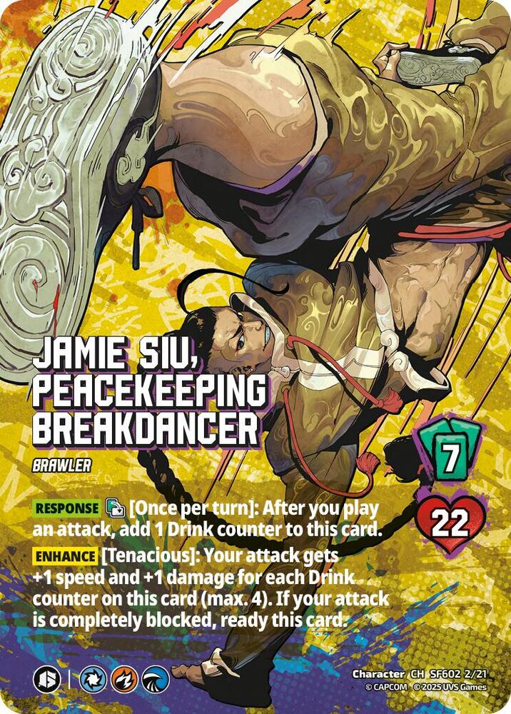 Jamie Siu, Peacekeeping Breakdancer - Challenger Series: Street Fighter ...