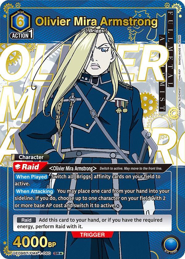 Olivier Mira Armstrong (060) (SR*) - UE09BT: FULLMETAL ALCHEMIST ...
