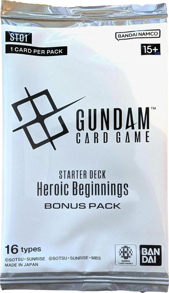 Starter Deck: Heroic Beginnings Bonus Pack - Starter Deck 01: Heroic ...