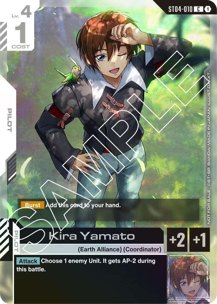 Kira Yamato (Launch Event) - Gundam Promotional Cards - Gundam Card Game - TCGplayer.com