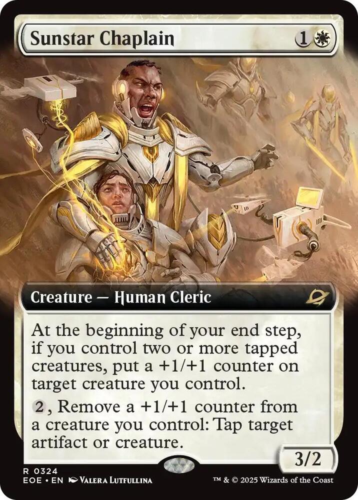 Sunstar Chaplain (Extended Art) - Edge of Eternities - Magic: The Gathering - TCGplayer.com