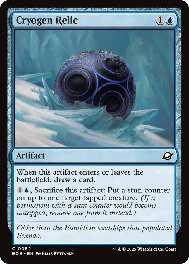 Cryogen Relic - Edge of Eternities - Magic: The Gathering - TCGplayer.com