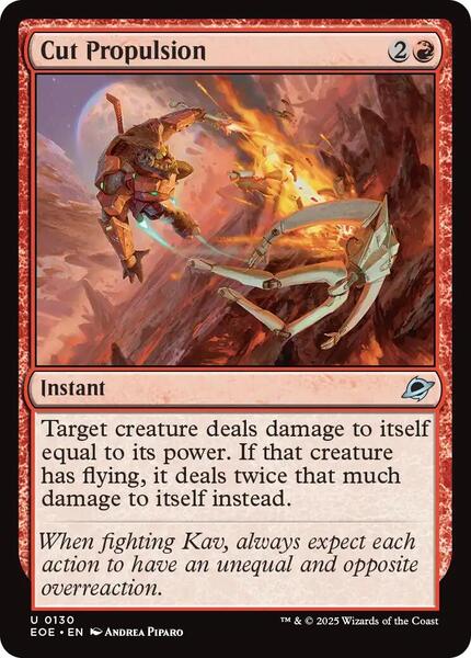 Edge of Eternities MTG Limited Set Review: Red | TCGplayer