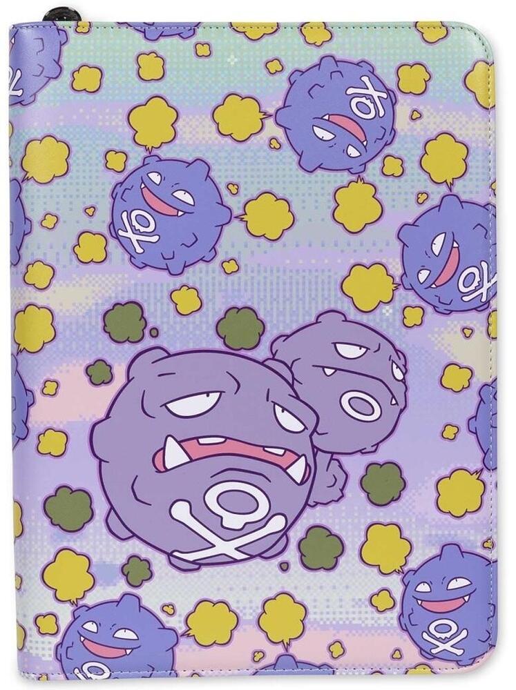 Pokemon Center Exclusive: Koffing & Weezing Sunset Zip Binder - Pokemon ...