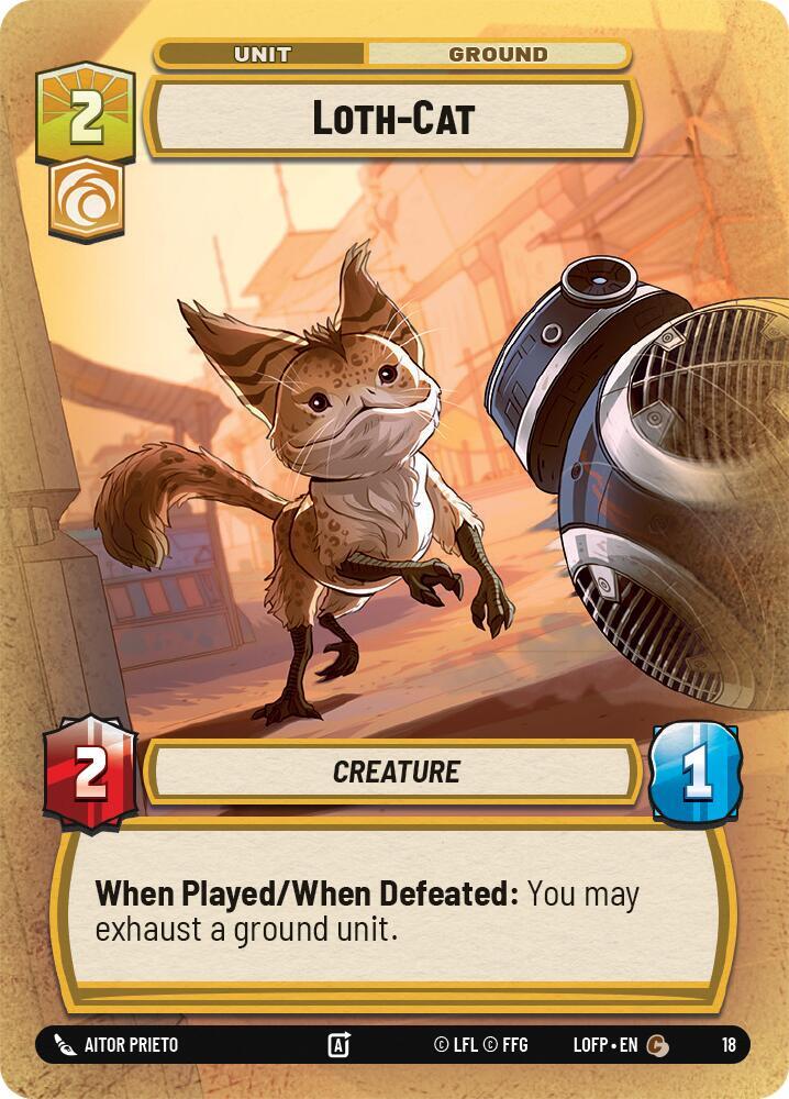 Loth-Cat - Organized Play Promos - Star Wars: Unlimited - TCGplayer.com