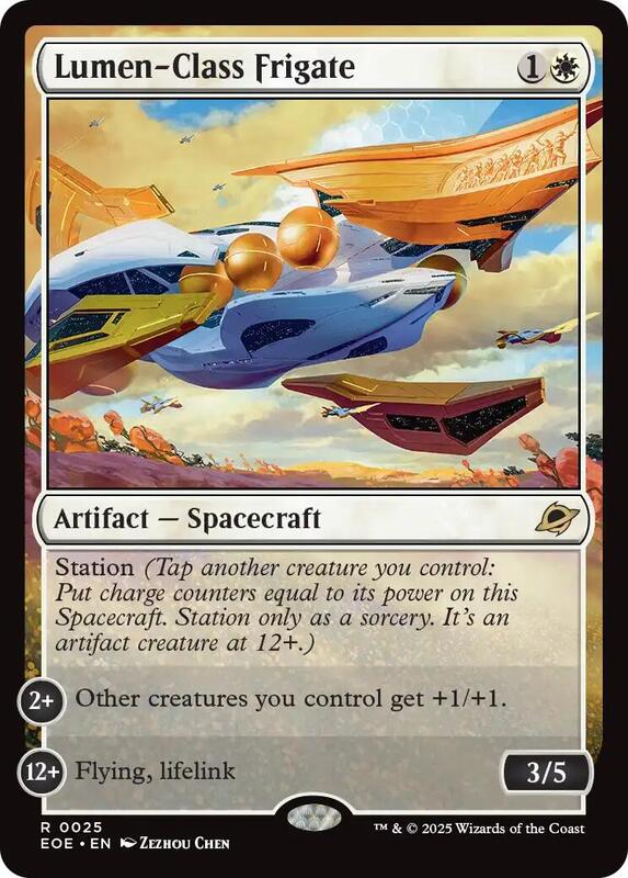 Inspirit, Flagship Vessel (Borderless) - Commander: Edge of Eternities ...
